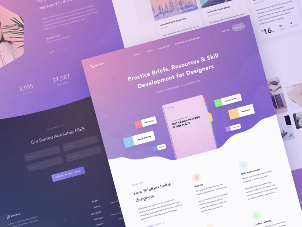 A high-quality Web UX/UI Design | Upwork