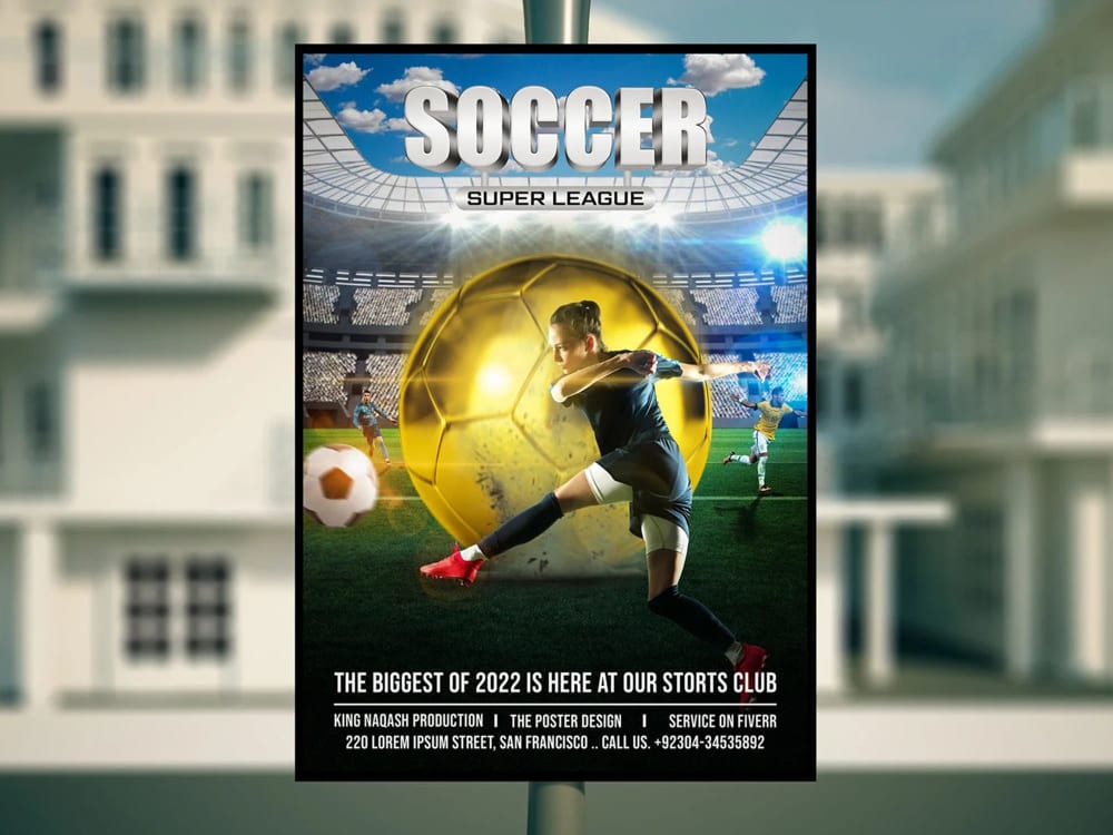 Ad poster design graphic design professionally for social media and ...