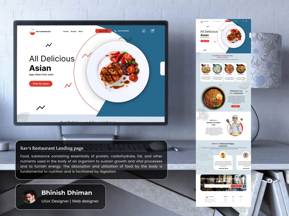 A Stunning Figma Landing Page Design! 🚀 | Upwork
