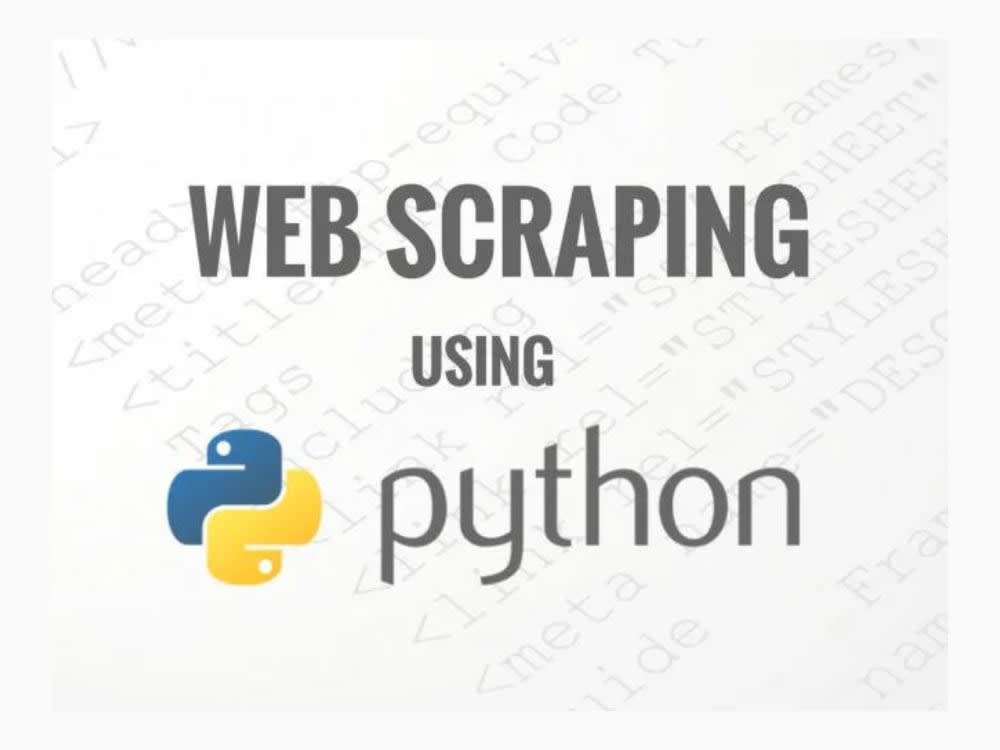 Do web scraping, web automation, and data mining with Python | Upwork Do web scraping, web automation, and data mining with Python | Upwork
