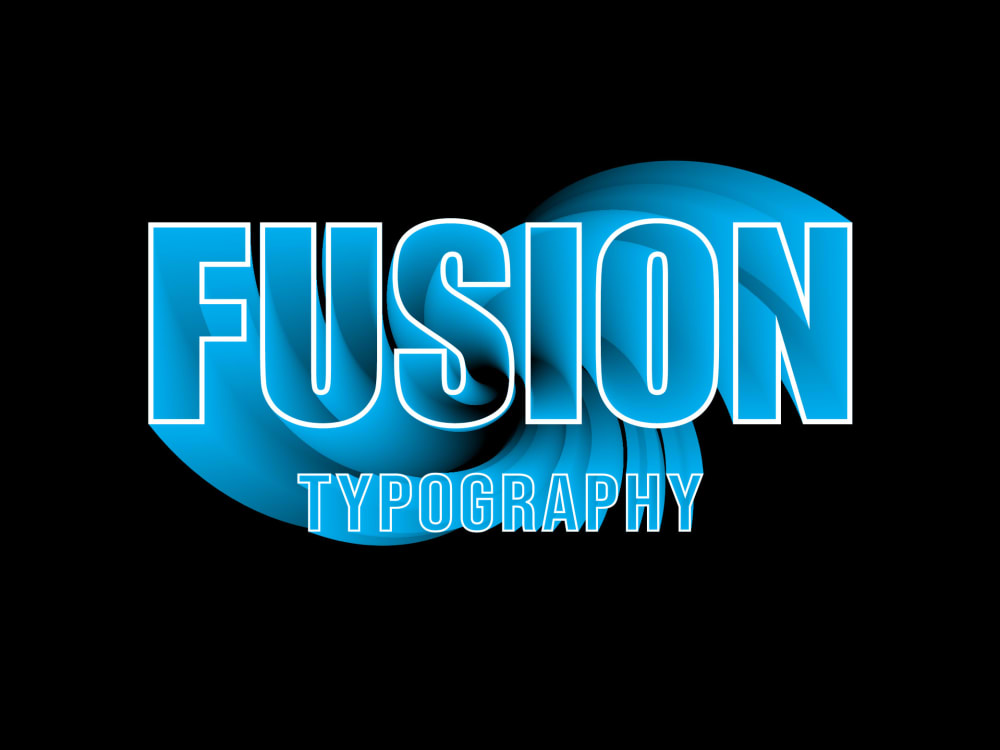 Modern typography and 3D text design for t-shirts or business ...