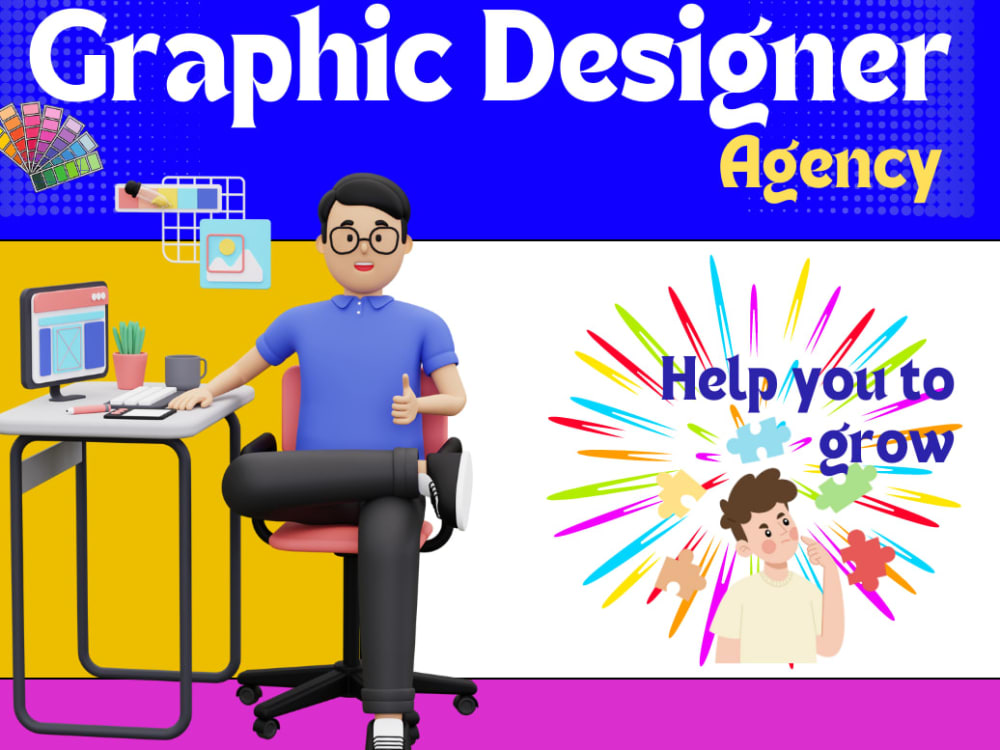 An amazing graphic designer for your business | Upwork
