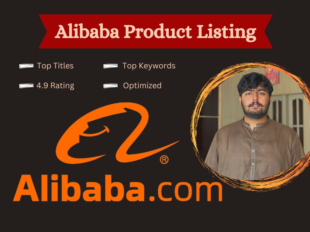 Listing of products on Alibaba. | Upwork