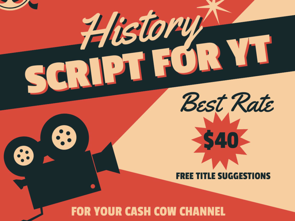 An engaging and well researched history script for your channel | Upwork