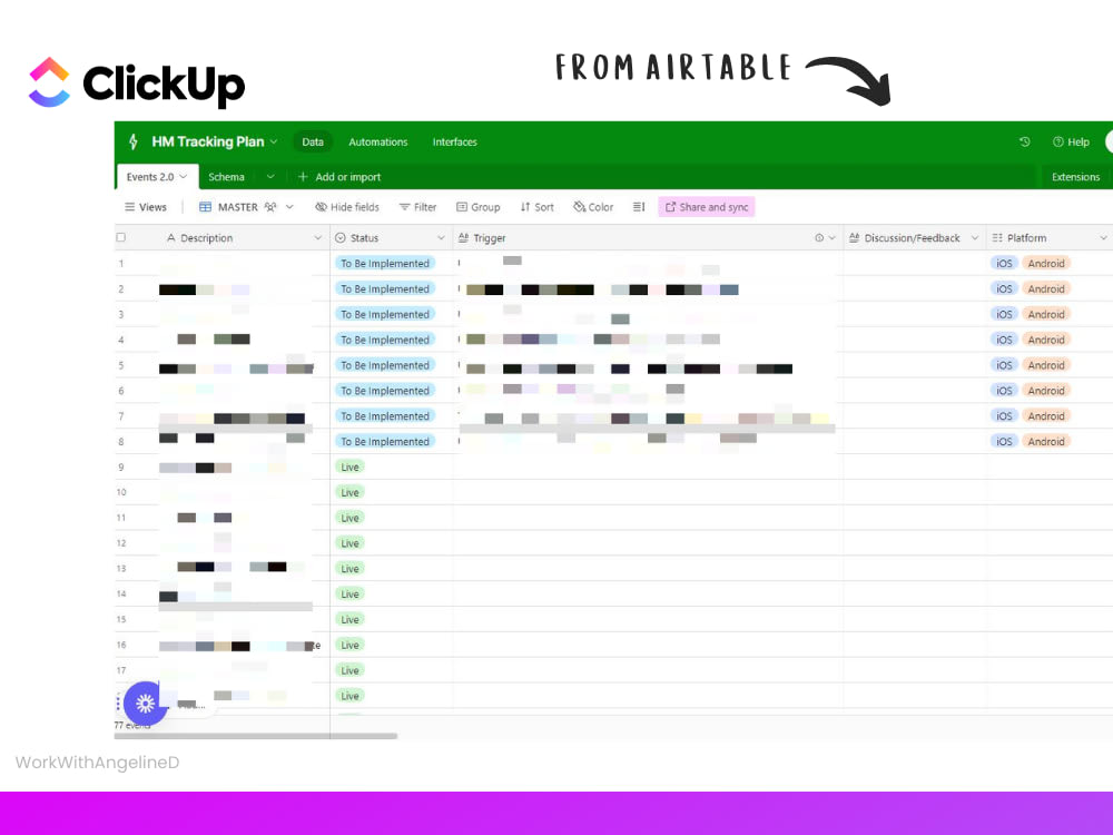 Help in setting up or managing your workflow on clickup | Upwork