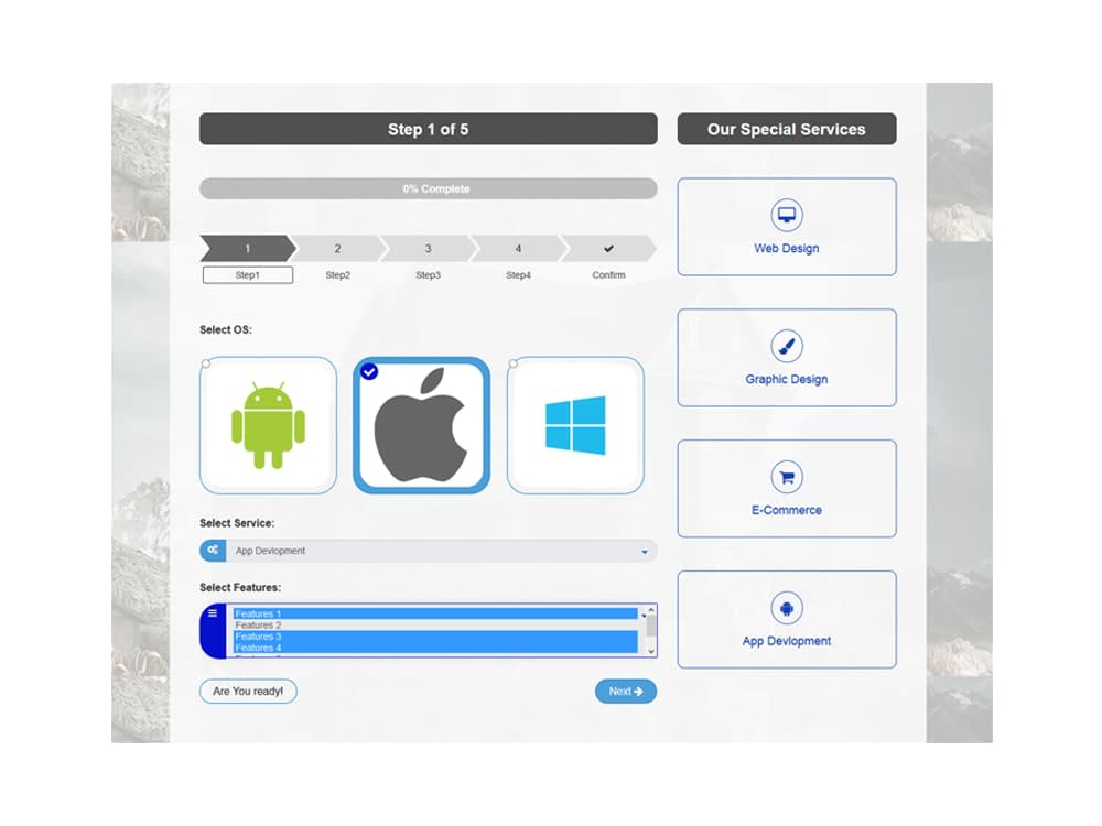 Php Multi Step Up To 5 Steps Multipurpose Ajax Form Upwork
