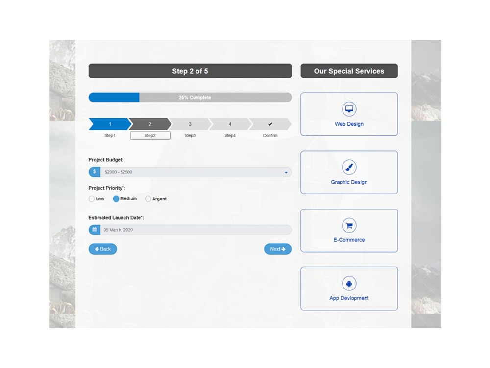 PHP Multi-Step (up to 5 steps) Multipurpose Ajax Form | Upwork
