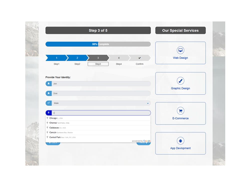 PHP Multi-Step (up to 5 steps) Multipurpose Ajax Form | Upwork