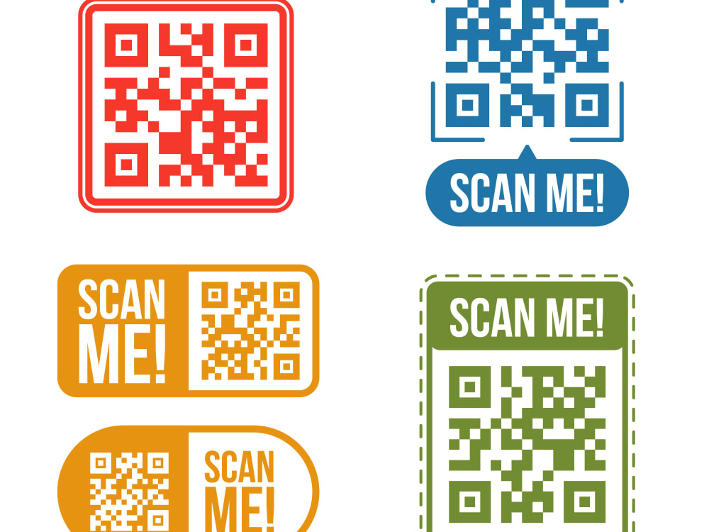 A beautiful artistic blend of QR Code & logo. | Upwork