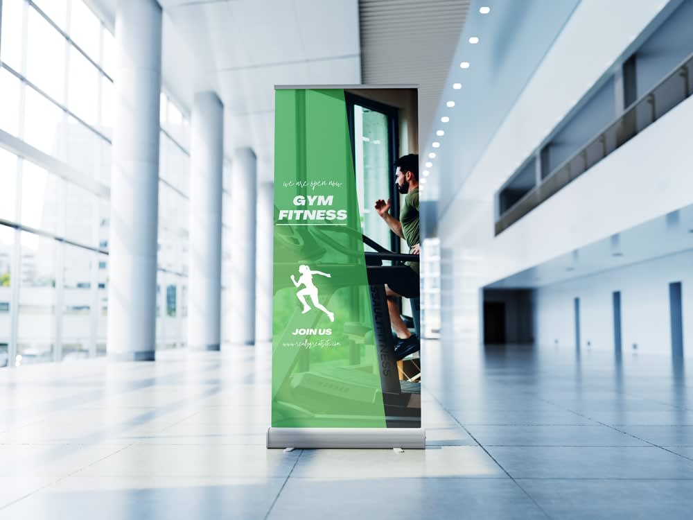 A fantastic roll-up banner and retractable banner design | Upwork