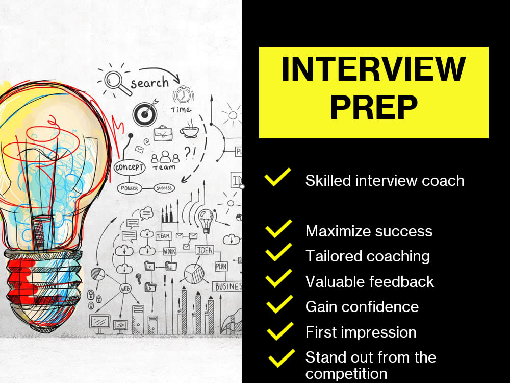Virtual video interview preparation session with an experienced ...