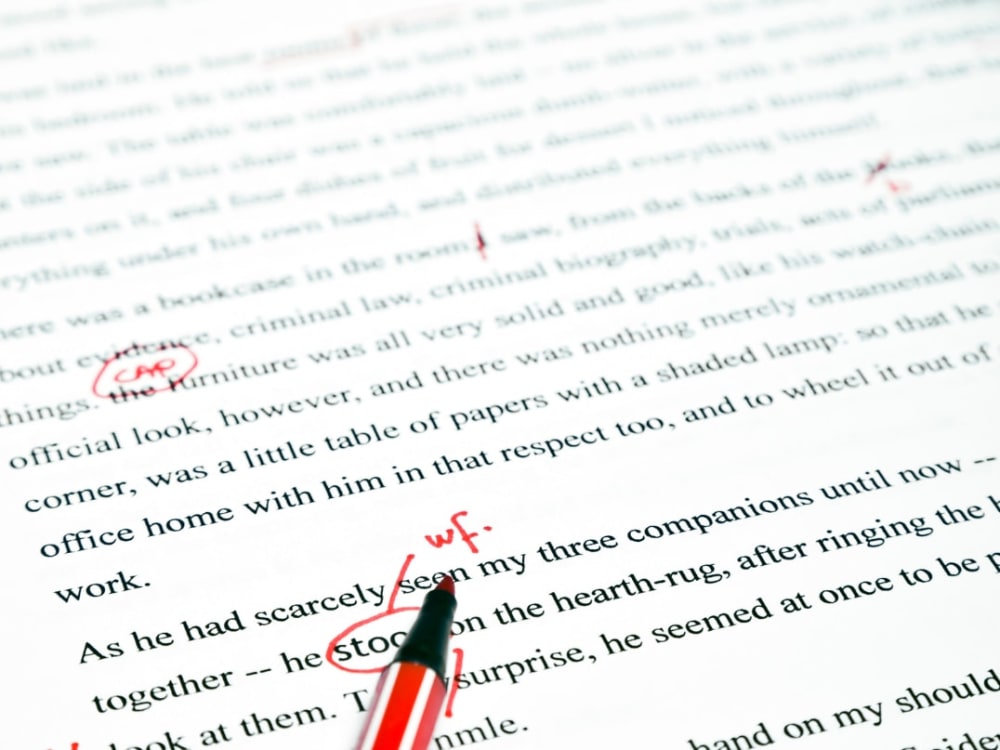 A thoughtfully edited and expertly proofread manuscript or paper | Upwork