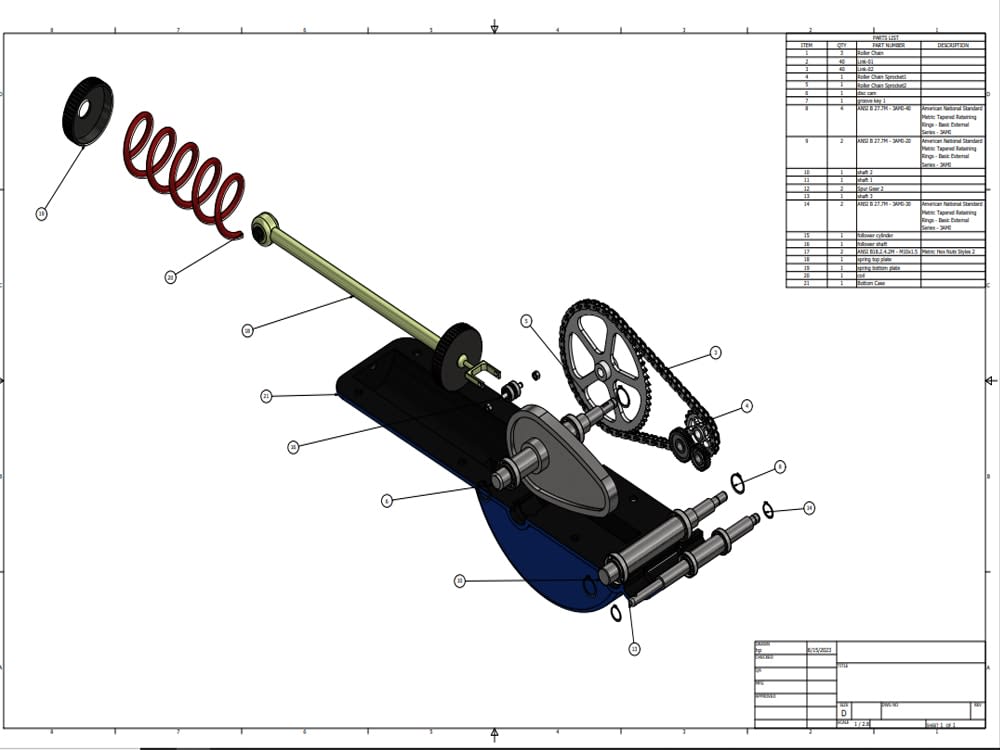 Autodesk Inventor 3D designs, drawings, and animation videos. | Upwork