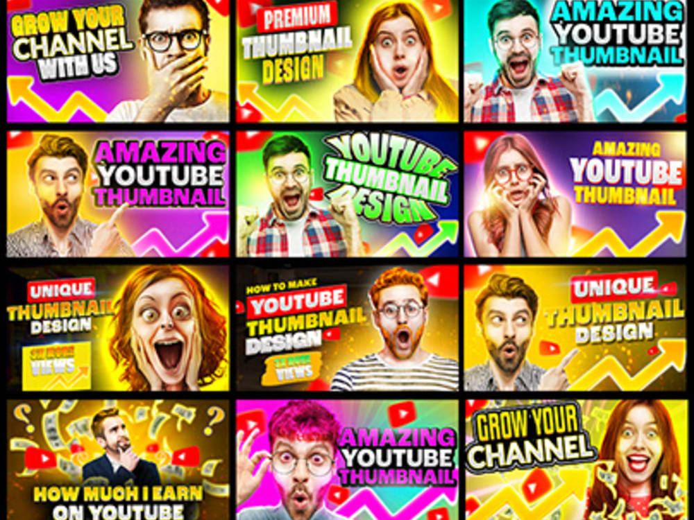 Excellent, attractive and eye-catchy youtube thumbnail design in 3 hour ...