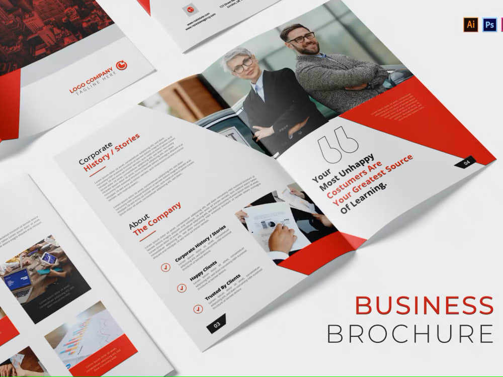 Professional Business Brochure Design, company profile, catalog design ...