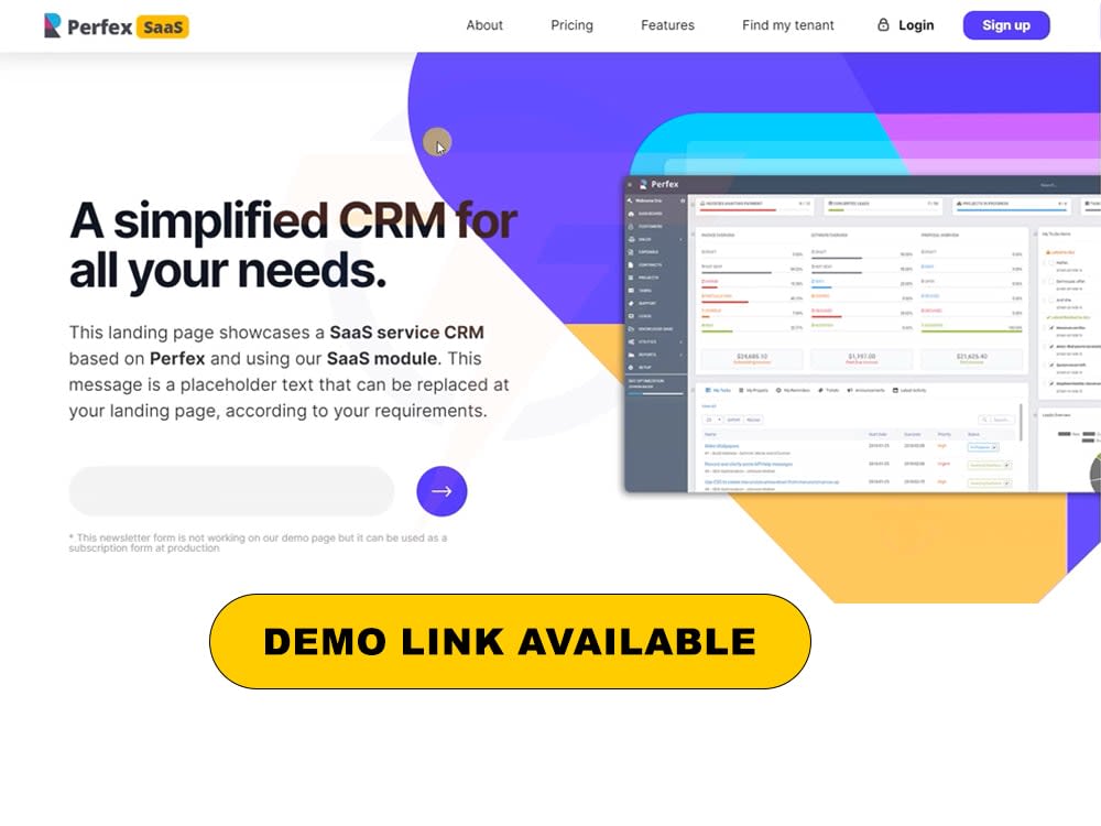 Full perfex saas module for your perfex crm solutions | Upwork Full perfex saas module for your perfex crm solutions | Upwork