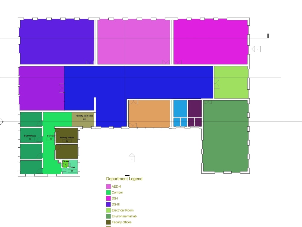 A Professional 2d Floor Plan Design | Upwork