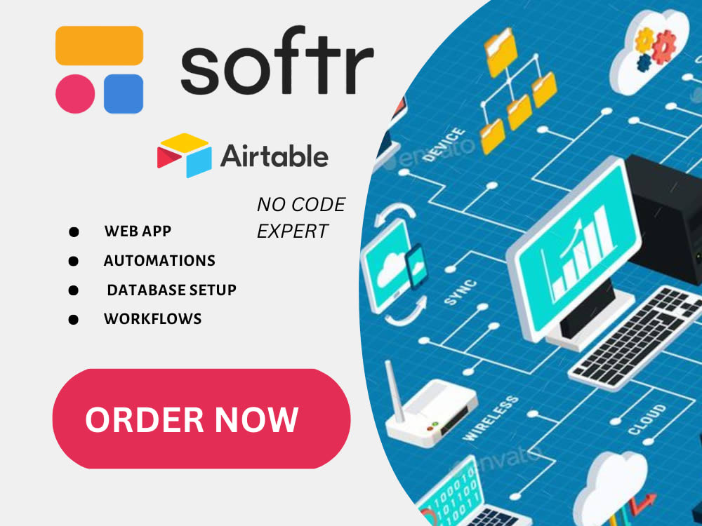 A Softr Website Application Airtable Database Setup Upwork