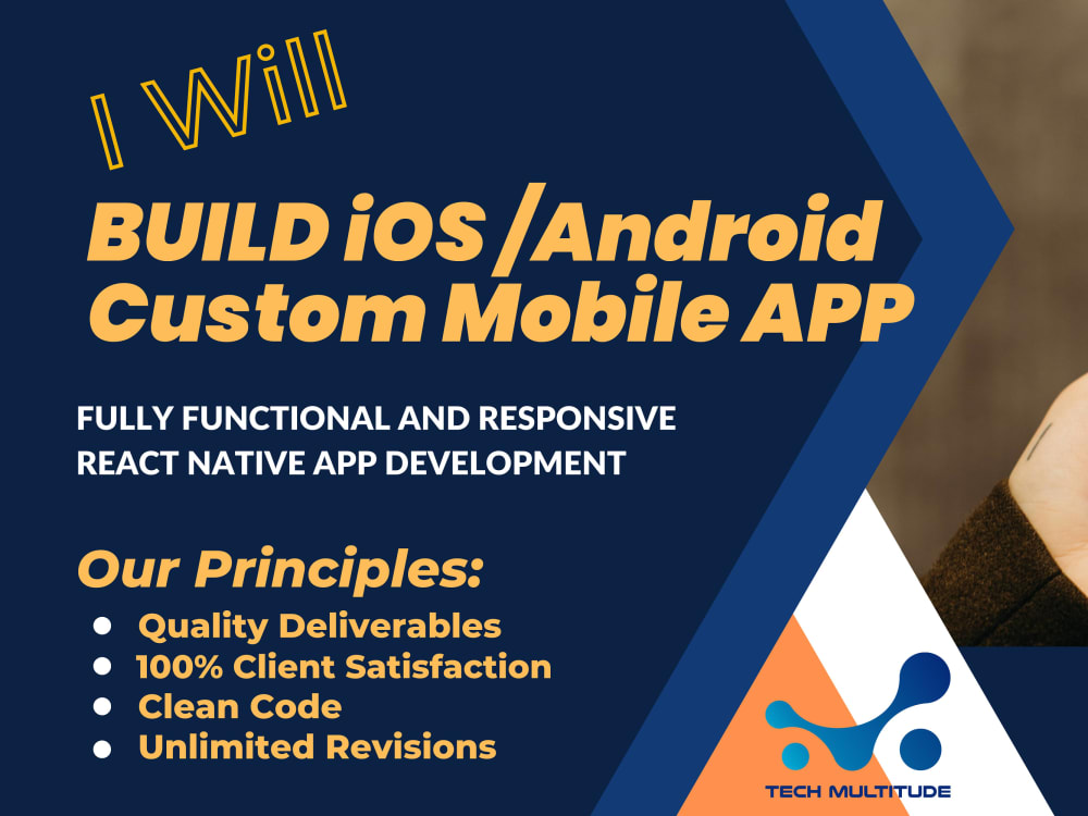 Fully customized mobile app on Android and iOS | Upwork