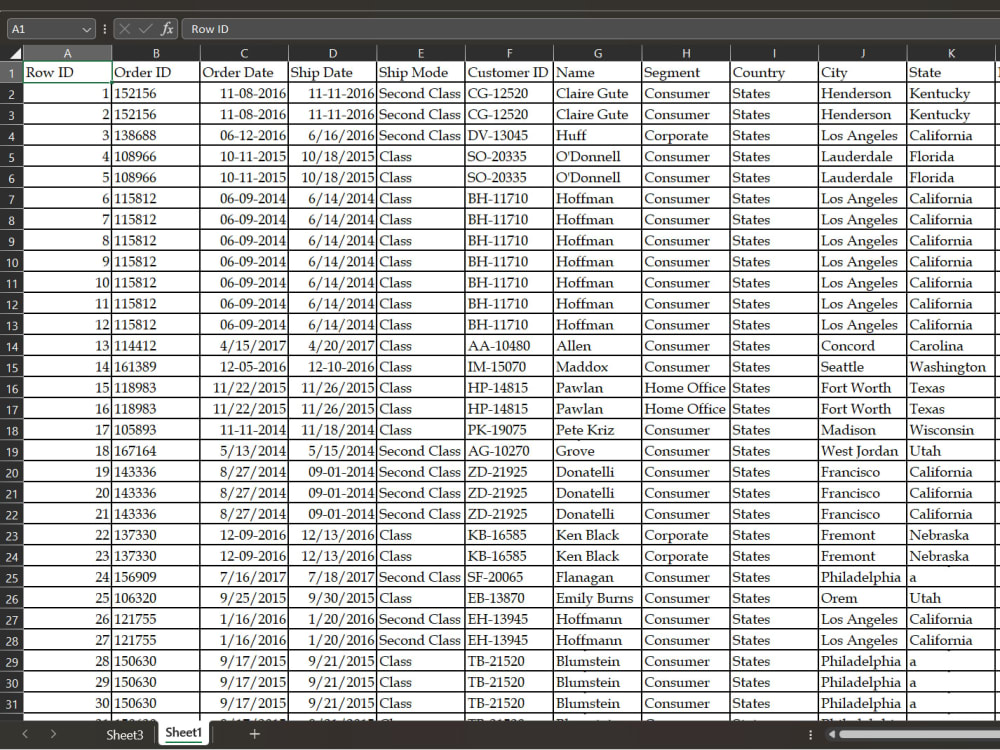 Excel Data Entry Data Sorting Formatting Merging And Cleanup Upwork