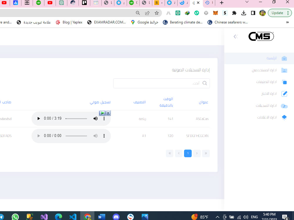 Web developemnt using asp.net core | Upwork