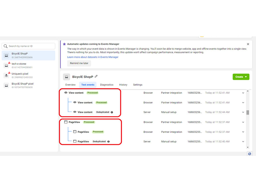 Setup facebook pixel conversion API, ga4, server side tracking by GTM | Upwork