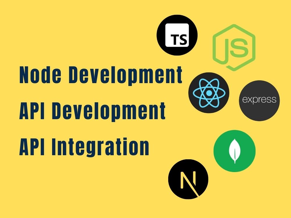 API integration and API development in node js | Upwork