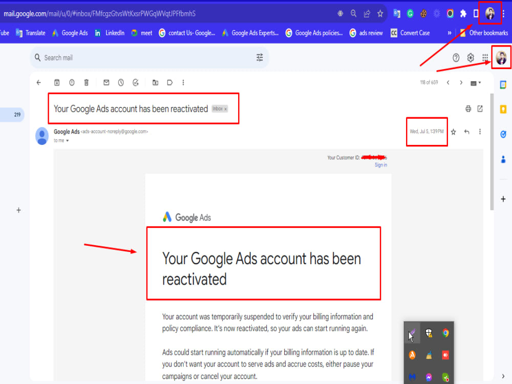 Fix Google Ads Suspension issue | Upwork