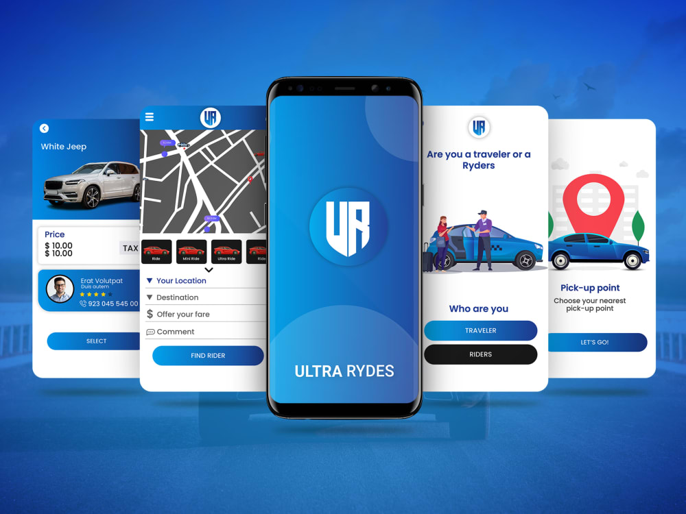 A Customized Ride Sharing Mobile Application | Upwork