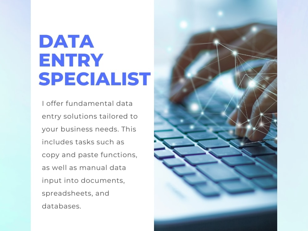Efficient Data Entry Services for Excel and Other Databases | Upwork