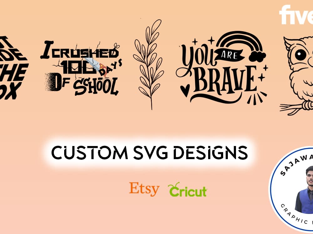 Custom svg for Etsy and Cricut product | Upwork