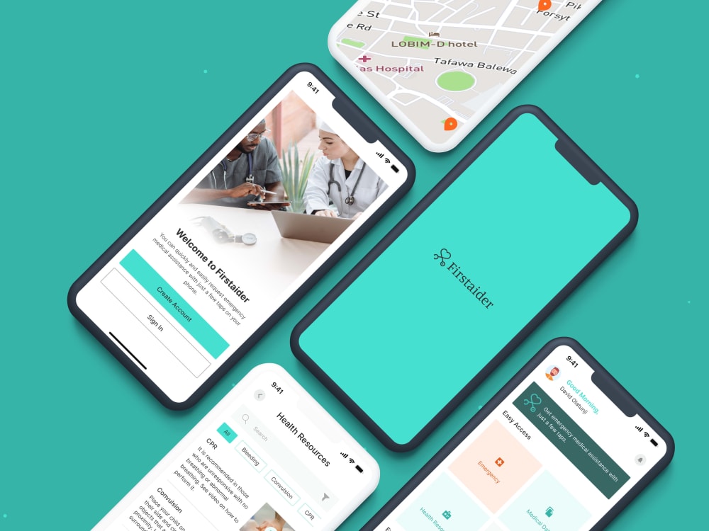 A professionally designed mobile app user interface in Figma. | Upwork