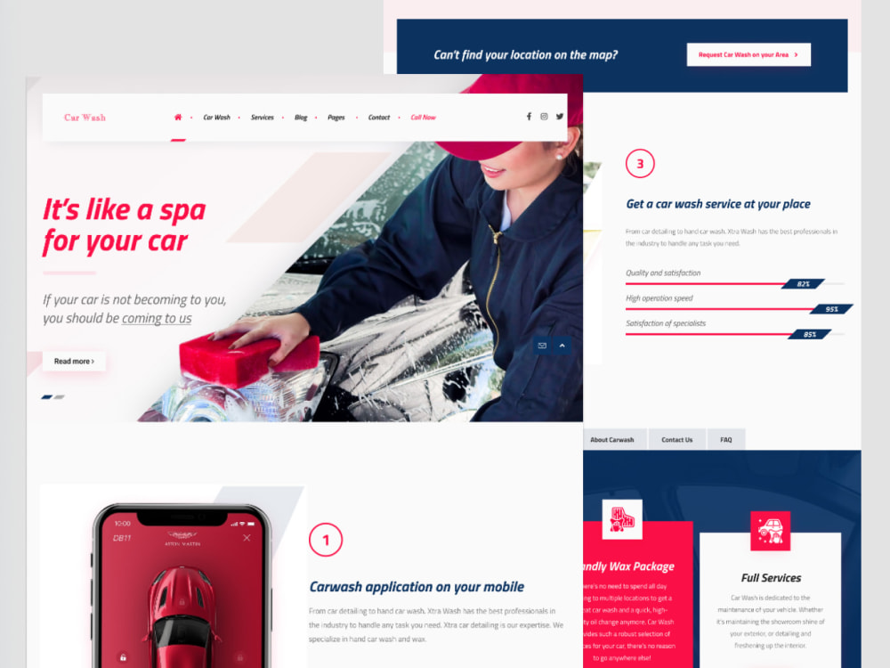 A responsive website design | Upwork