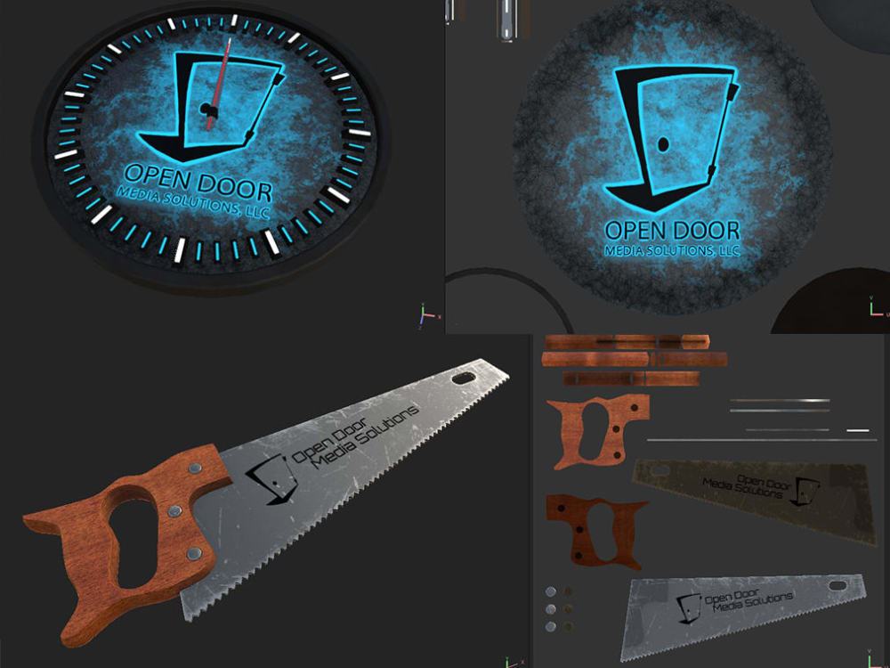 3D Models, Game Props w/ Textures and Animation | Upwork