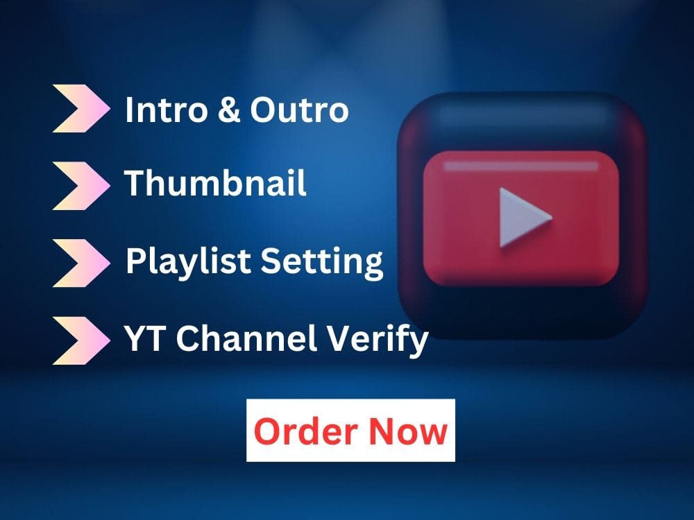 Create youtube channel and setup with logo banner design | Upwork