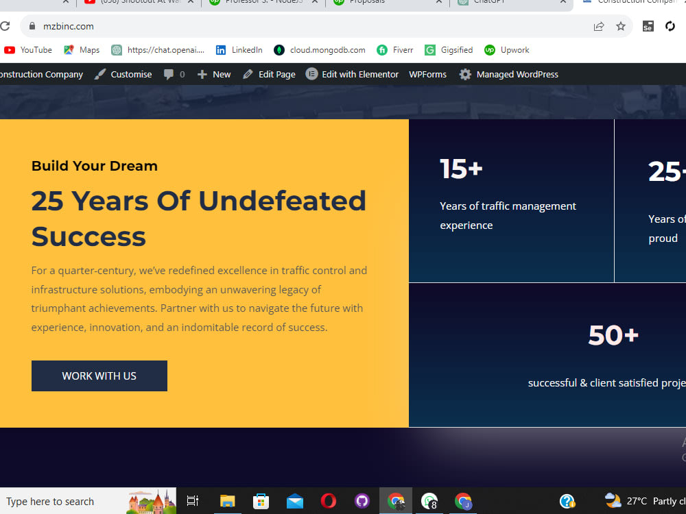 A responsive WordPress website with 3 months of website maintenance | Upwork