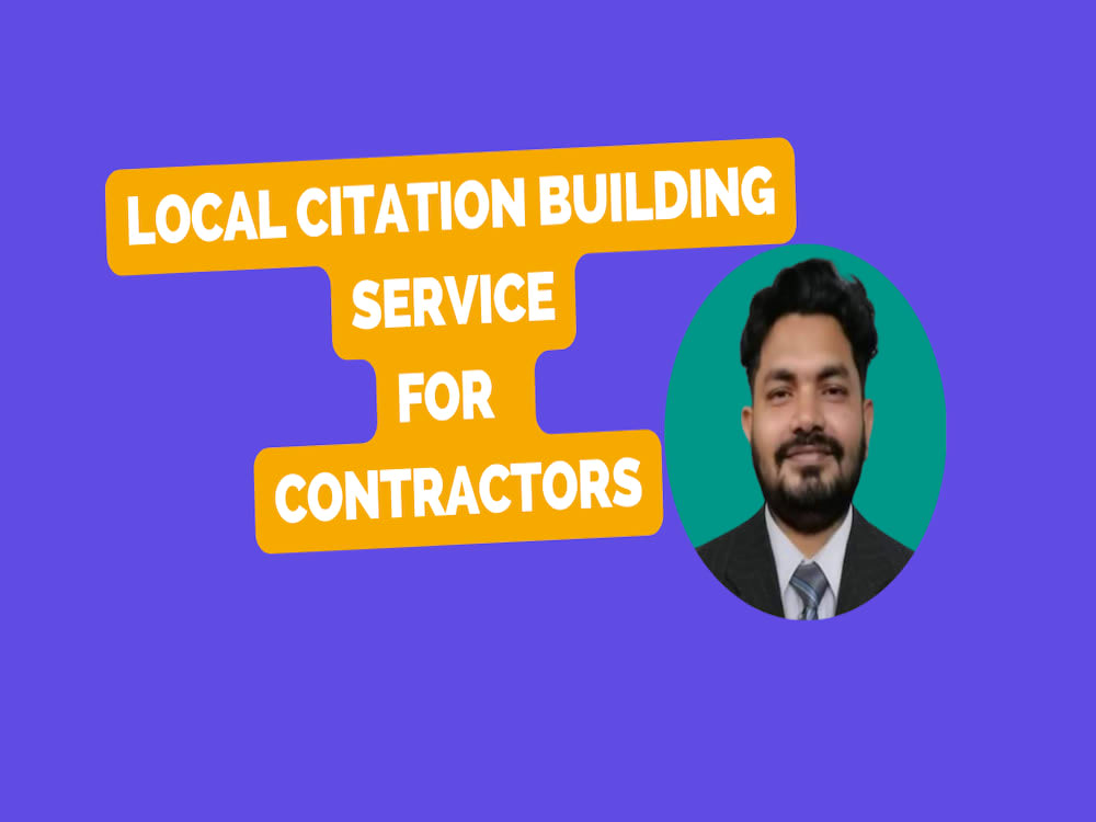 Local citation building service for Contractors | Upwork