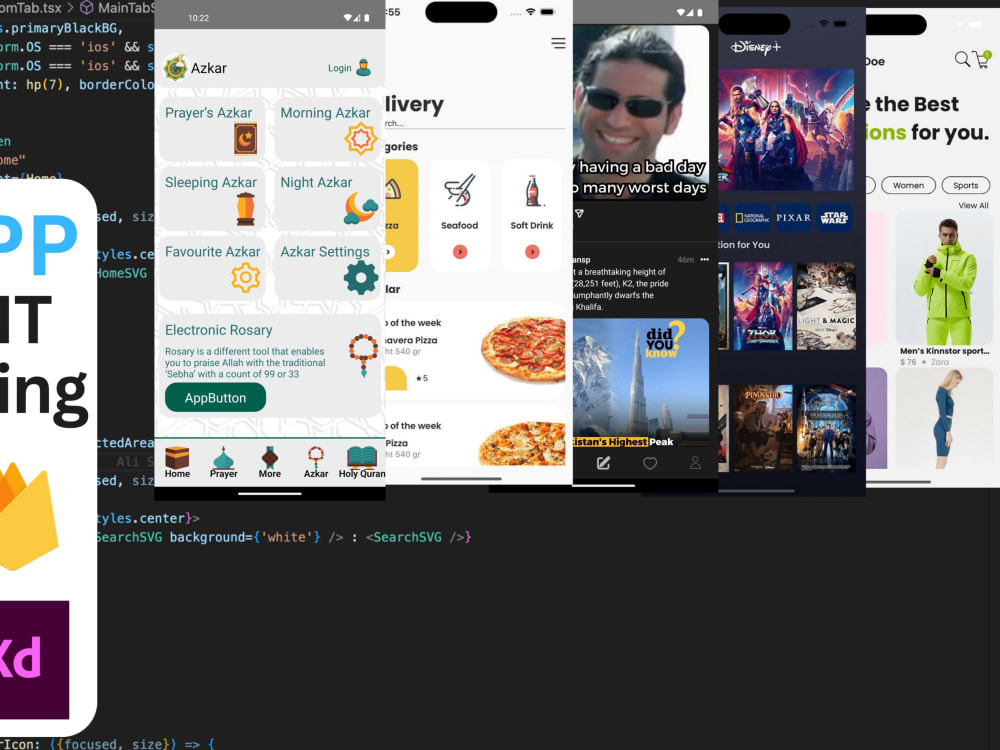 Next-level mobile app with React native | Upwork