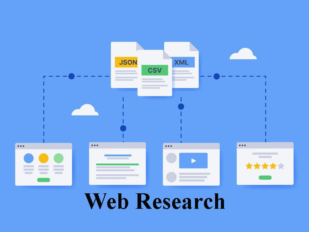 Web research, online research, data searching accurately | Upwork