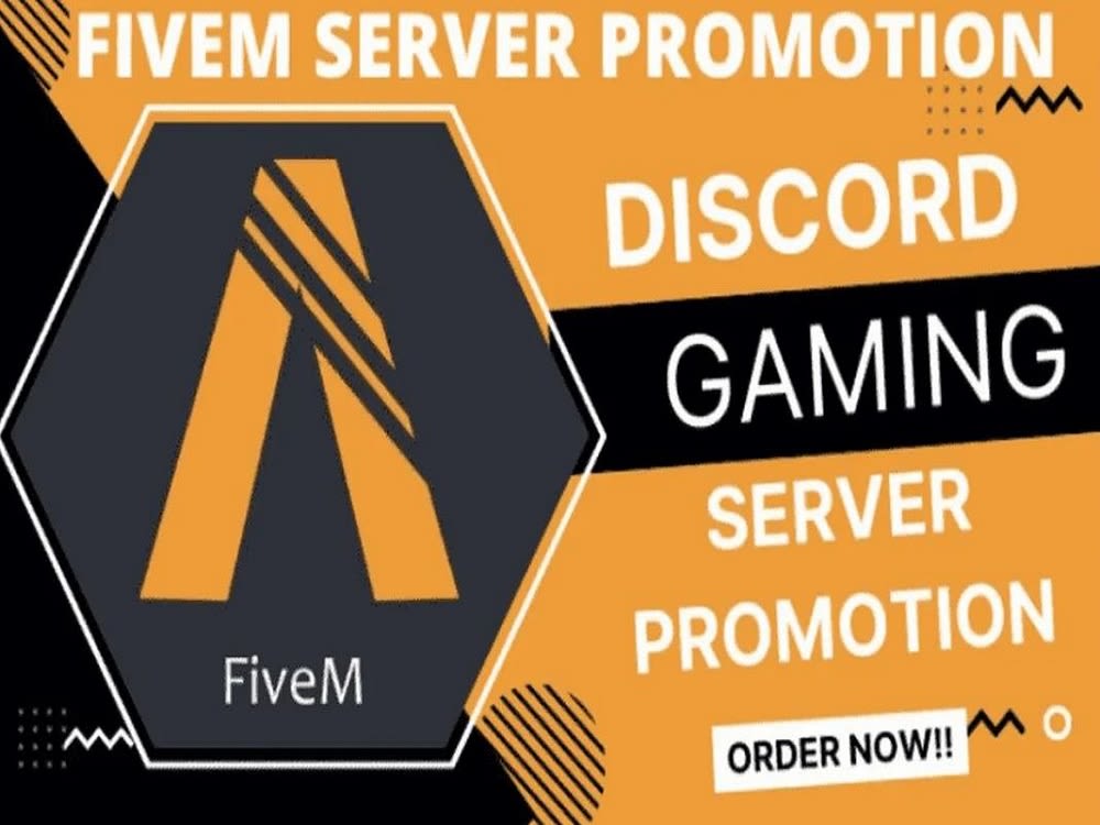 Fivem server promotion, discord gaming server promotion | Upwork