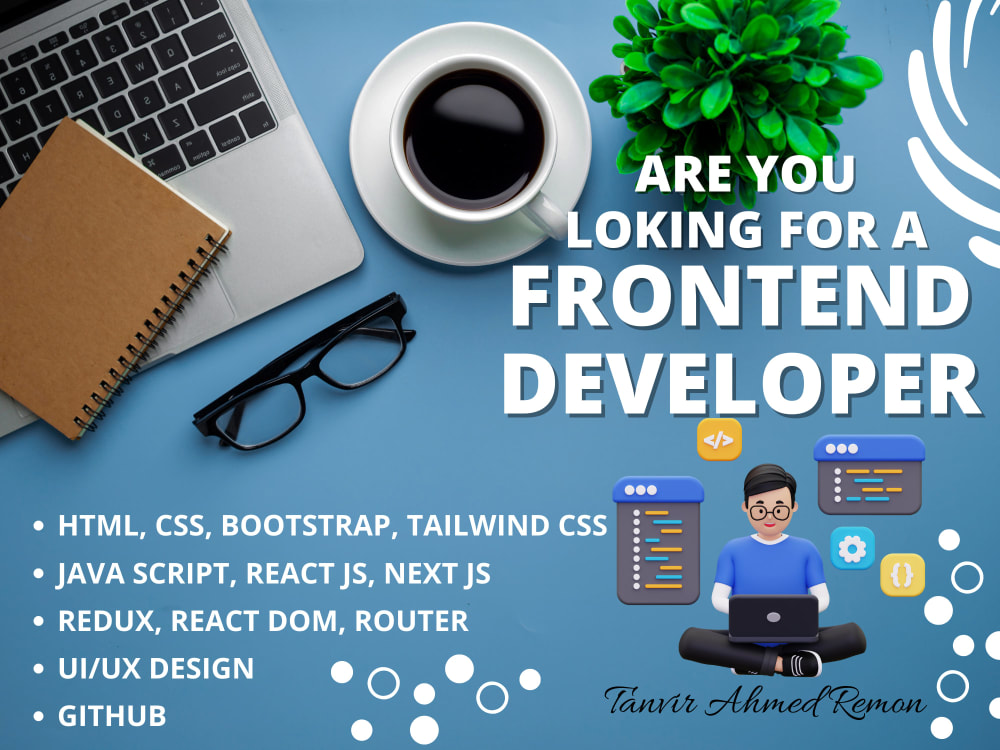 React Js React Developer Front End Developer Reactjs Figma To