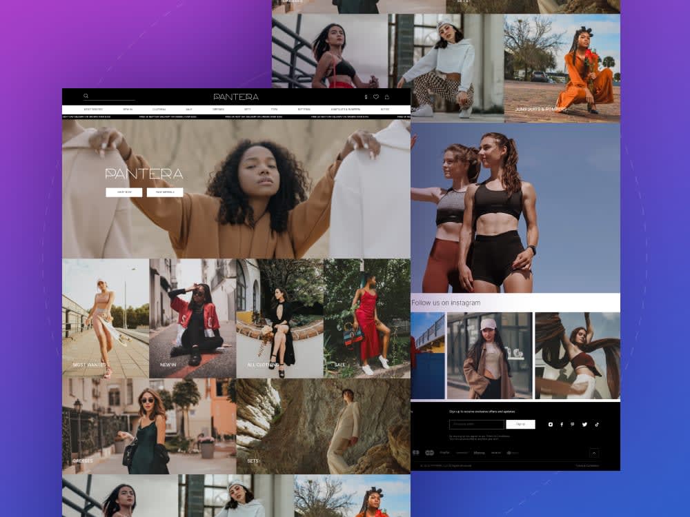 : a Responsive HTML/CSS/JavaScript layout (website front-end development) | Upwork