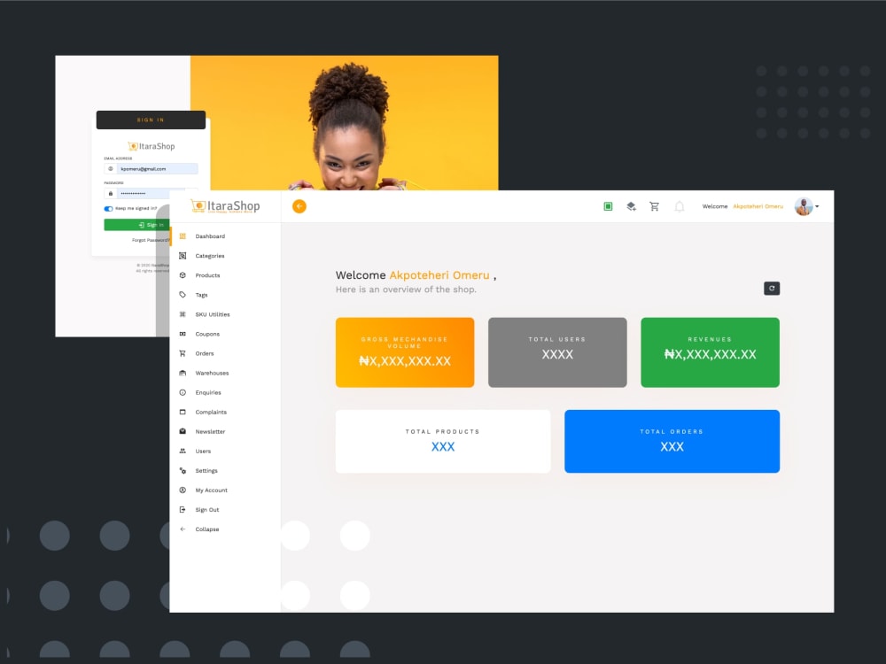 A full-stack web application | Upwork