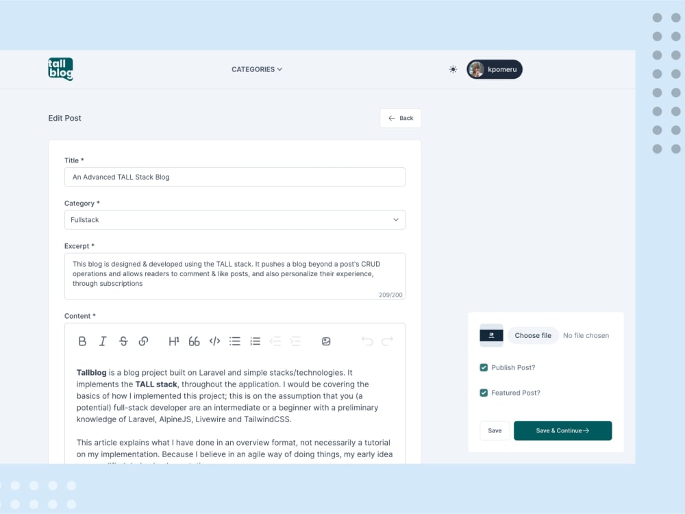 A full-stack web application | Upwork