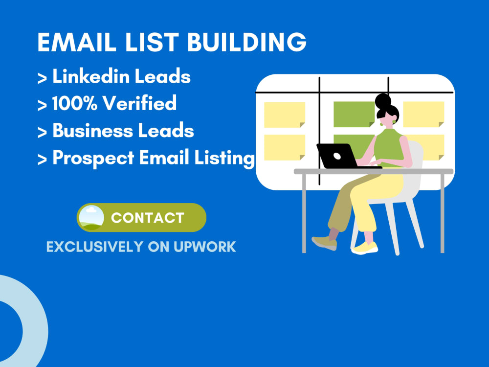 A list of target specific emails for your business | Upwork