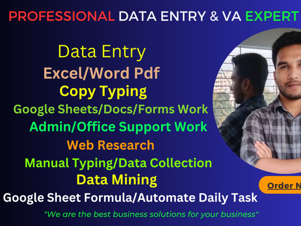 Professional & Quick Data Entry Services with 100% Accuracy | Upwork