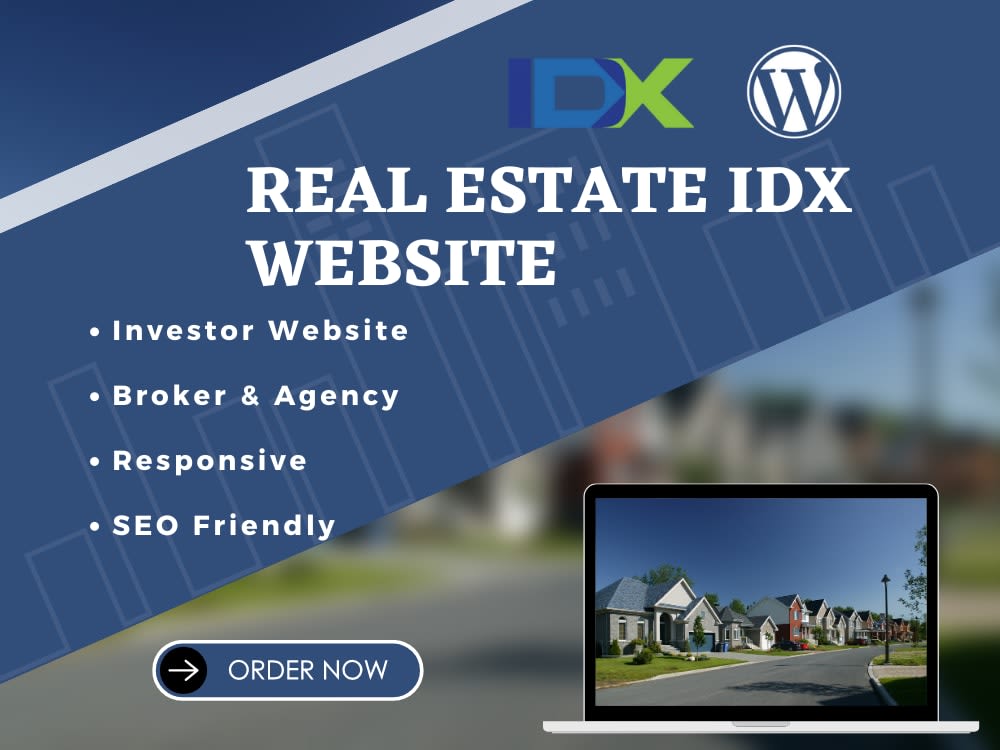 Real Estate Website with IDX Plugin, IDX/MLS Website, IDX broker. | Upwork