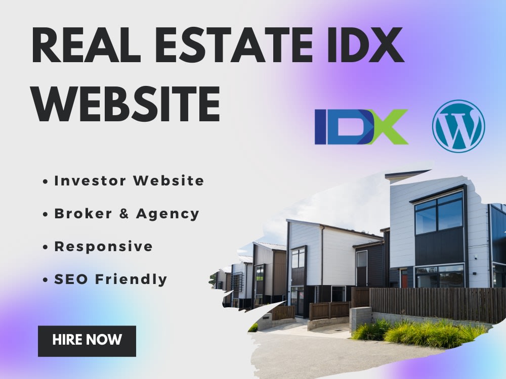 Real Estate Website with IDX Plugin, IDX/MLS Website, IDX broker. | Upwork