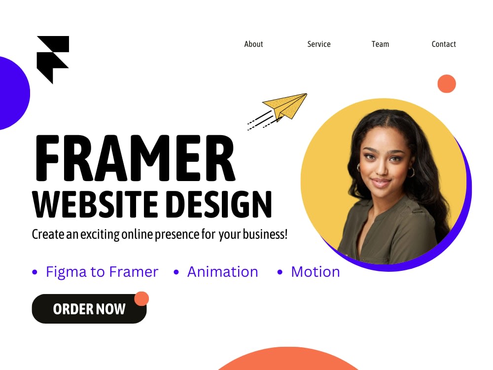 Framer website, Framer developer, Figma to Framer, Framer motion, animation | Upwork