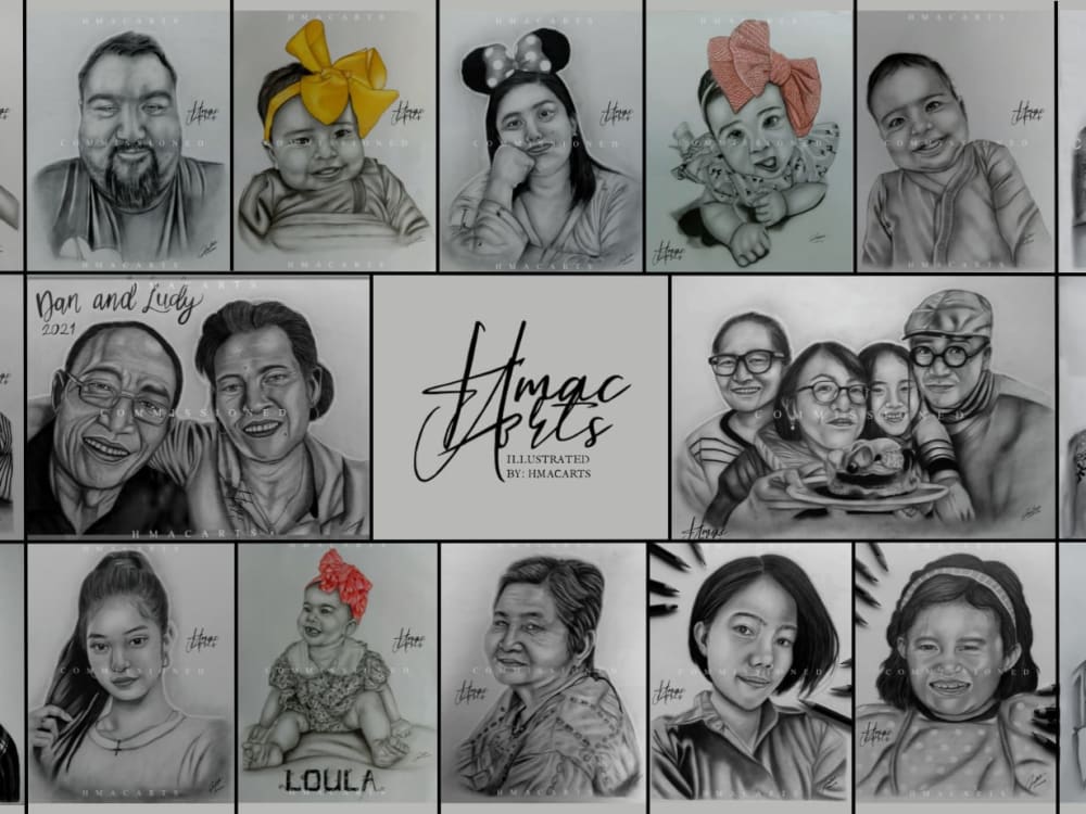 SKETCH ART PORTRAIT of your PHOTO | Upwork